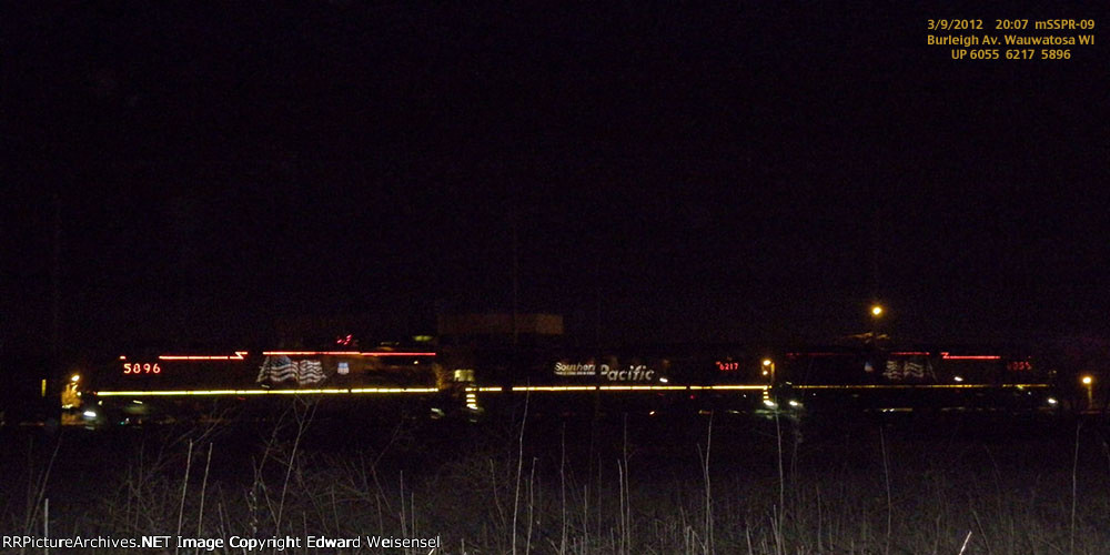 UP 6055 & friends head for the ZOO